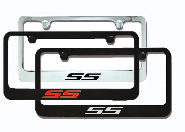 Chevrolet SS Engraved License Plate Frame