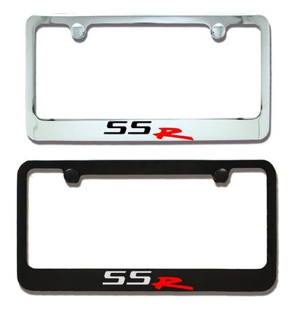 Chevrolet SSR Engraved License Plate Frame