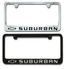 Chevrolet Suburban Bowtie Engraved License Plate Frame