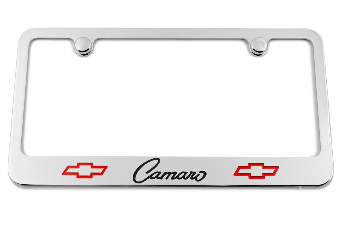 Classic Camaro SS Z/28 Super Sport Engraved License Plate Frame