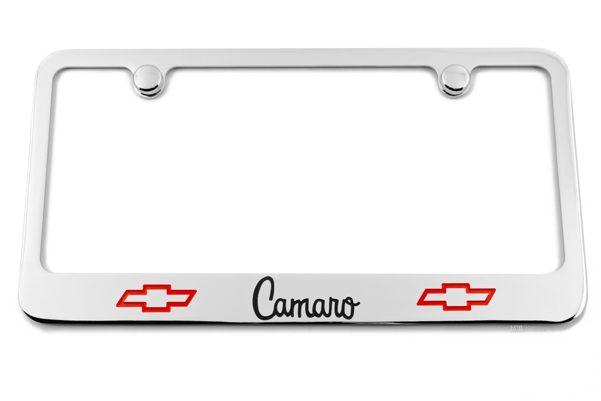 Classic Camaro SS Z/28 Super Sport Engraved License Plate Frame