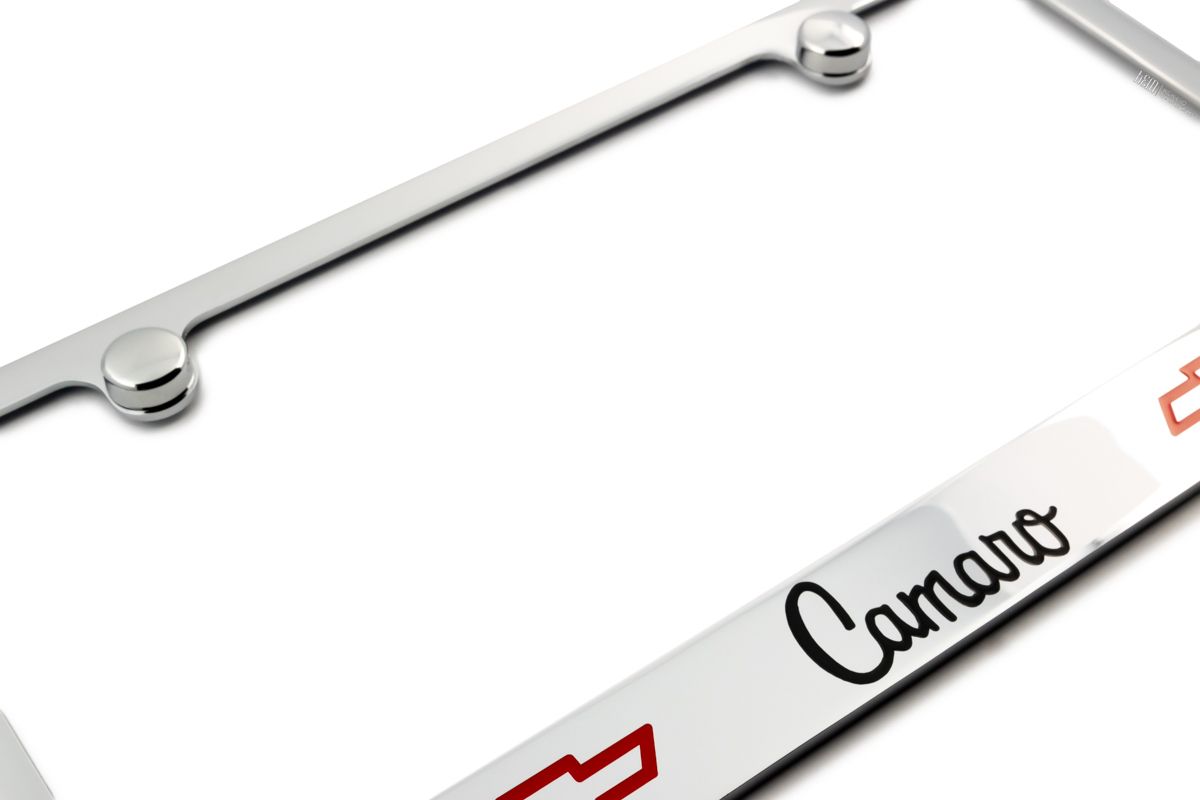 Classic Camaro SS Z/28 Super Sport Engraved License Plate Frame