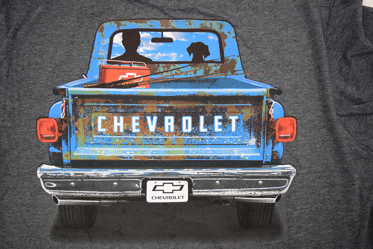 Classic Chevy Truck T Shirt - Gone Fishing