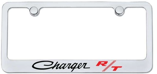 Classic Dodge Charger R/T Engraved License Plate Frame