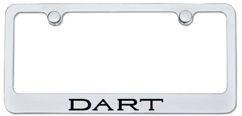Classic Dodge Dart Engraved License Plate Frame