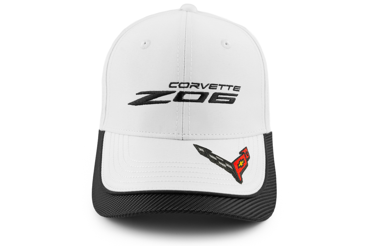 Corvette C8 Racing Flag Z06 White Hat