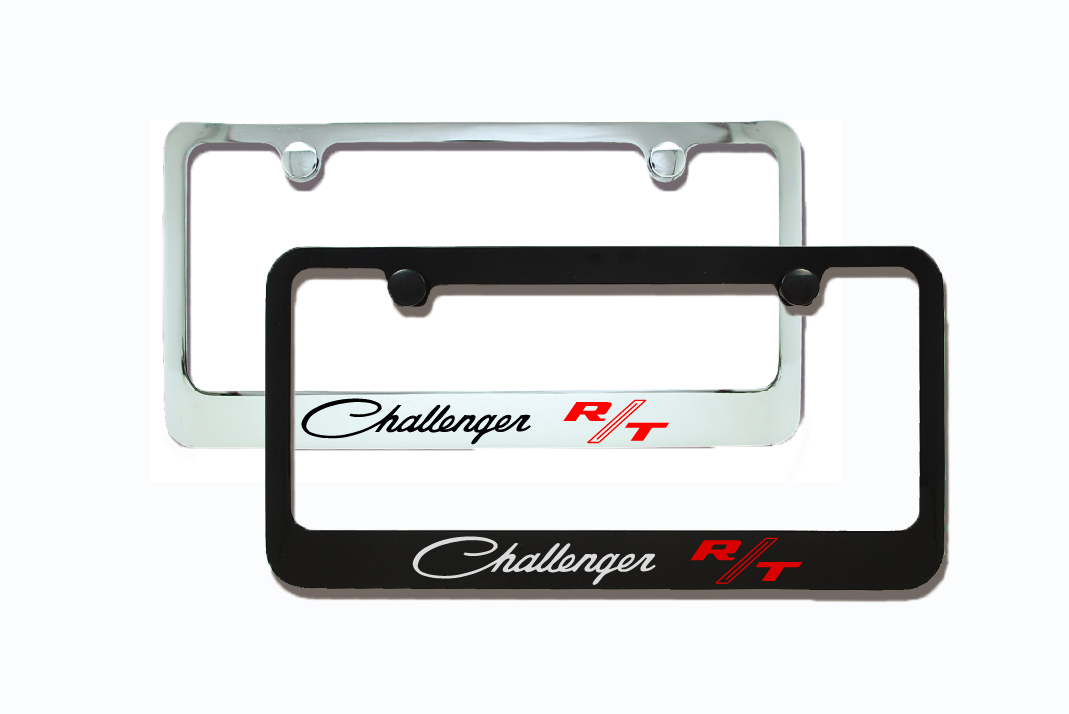 Dodge Challenger R/T Classic Engraved License Plate Frame