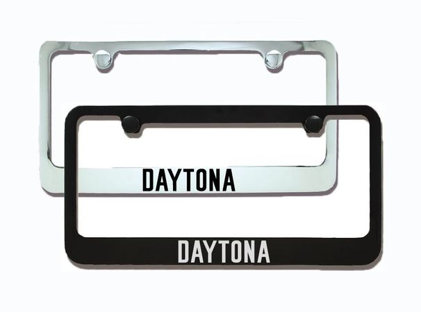 Dodge Charger Daytona Engraved License Plate Frame