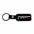 Dodge Charger SRT8 Satin Black Engraved Key Chain / Fob