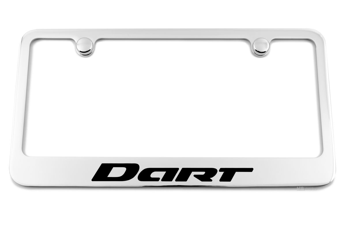 Dodge Dart Engraved License Plate Frame