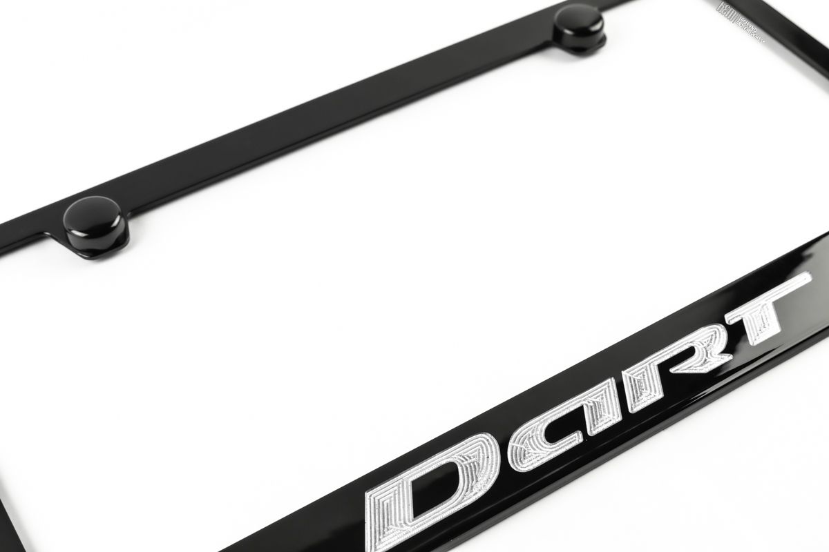 Dodge Dart Engraved License Plate Frame