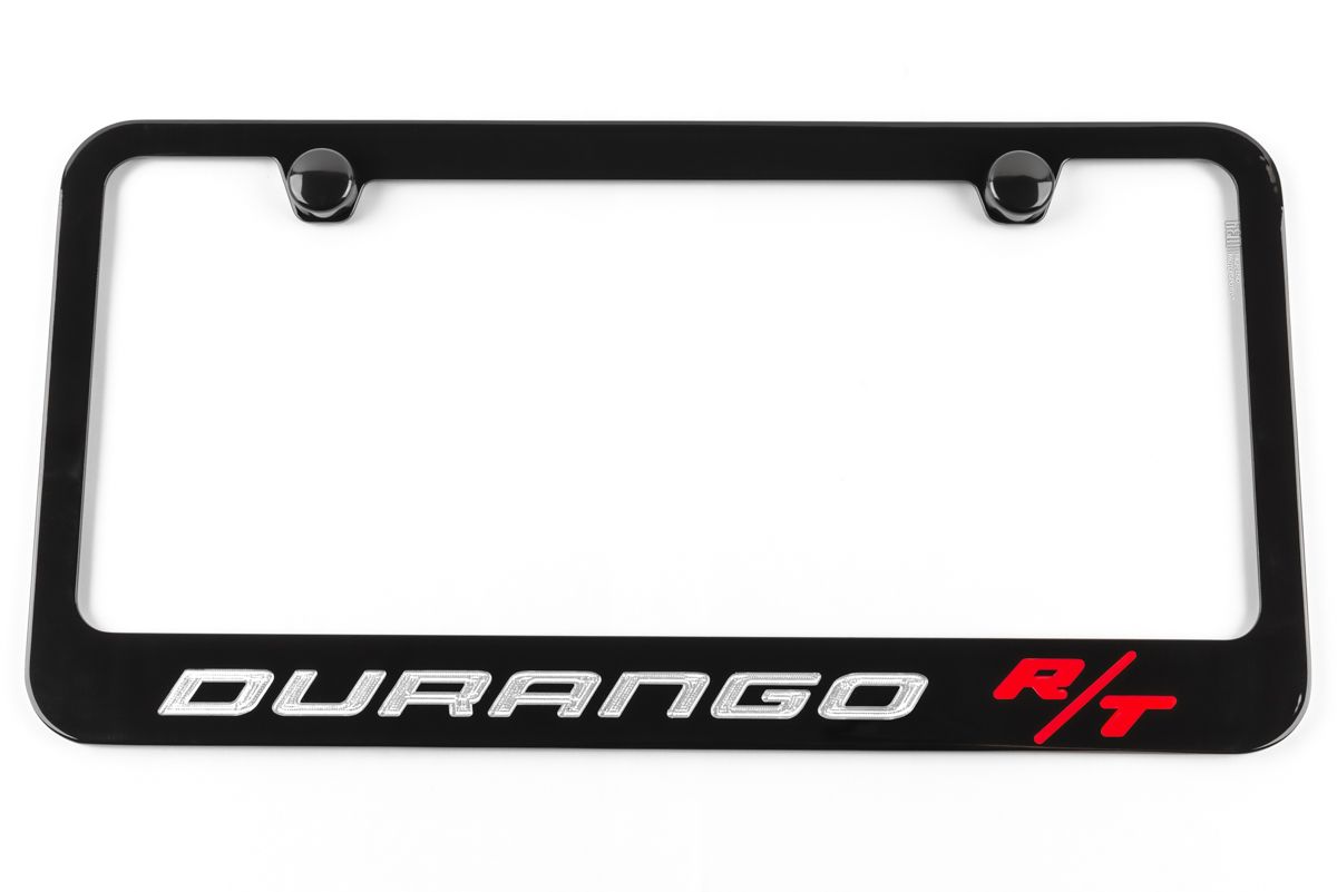 Dodge Durango R/T Engraved License Plate Frame