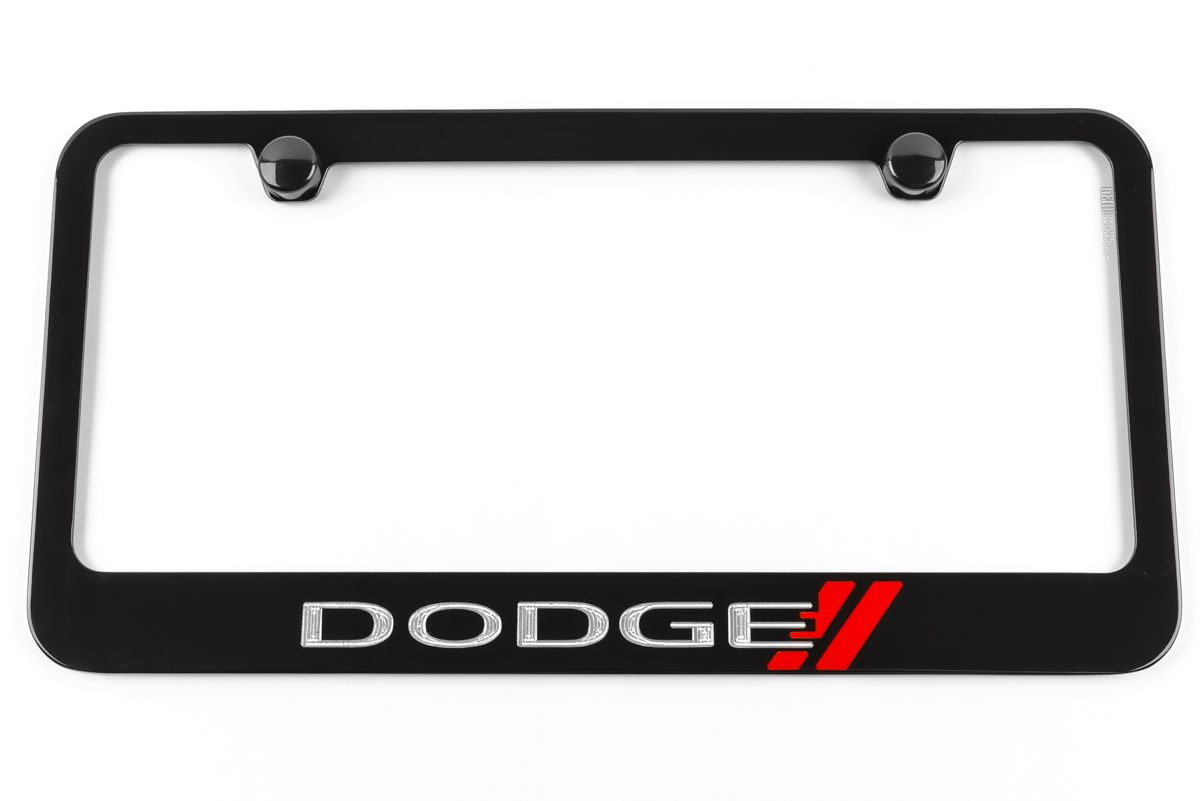 Dodge Engraved License Plate Frame