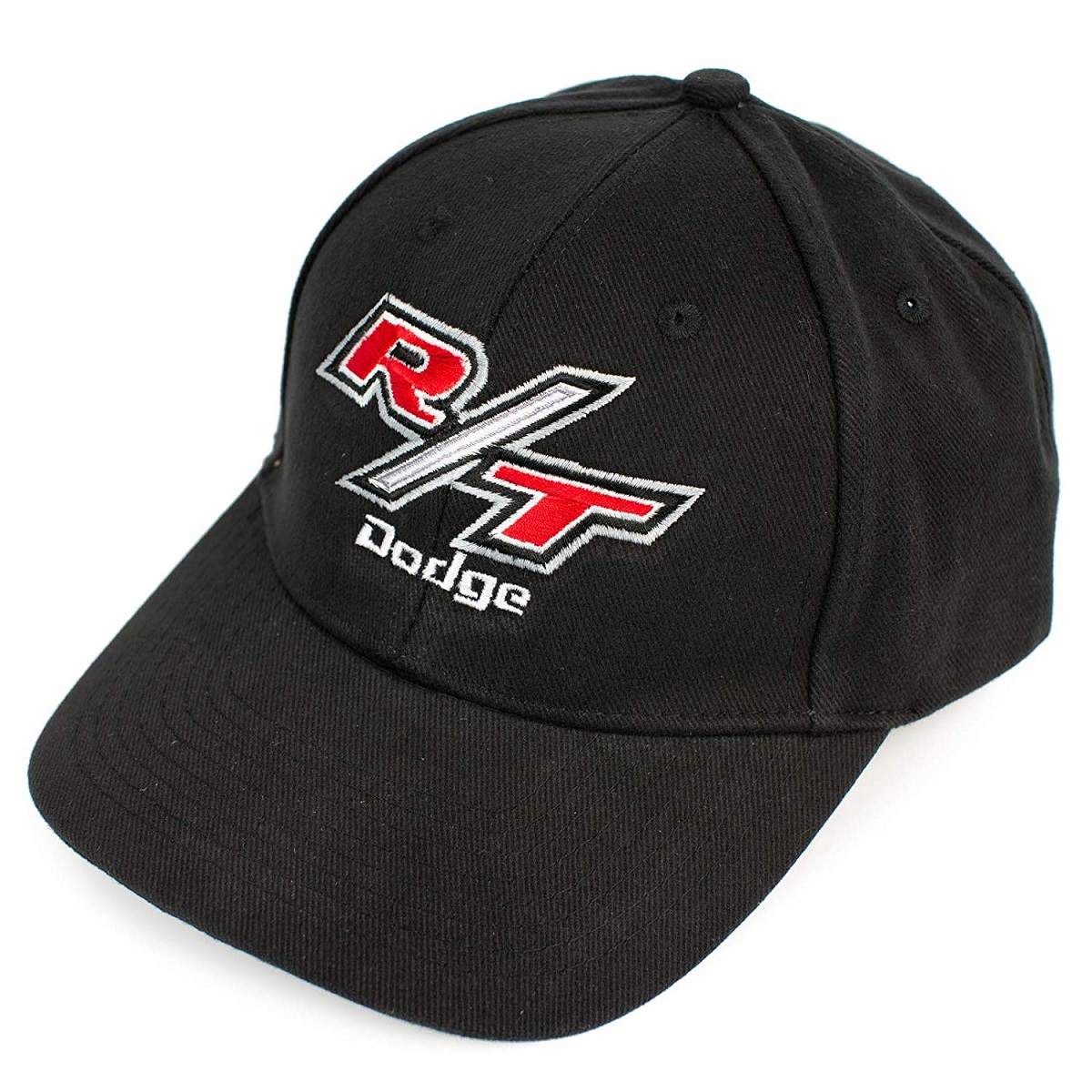 Dodge R/T Black Brush Twill Hat