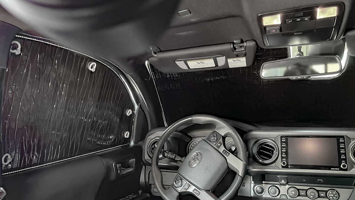 Dodge ram window shades store