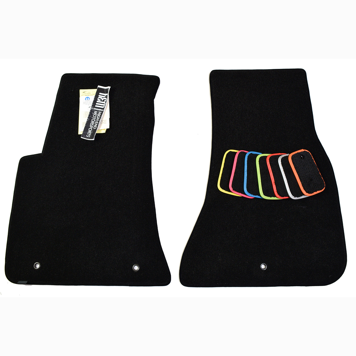 Fiat 500 Carpet Floor Mats Premium Upgrade