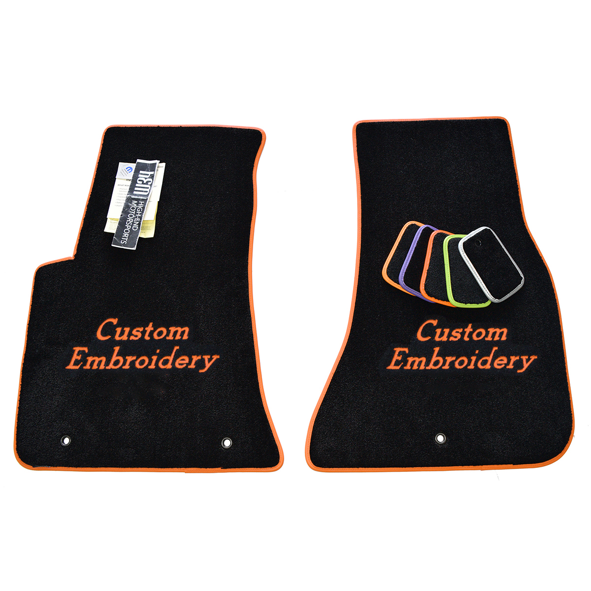 Fiat 500 Custom Carpet Floor Mats Premium Upgrade