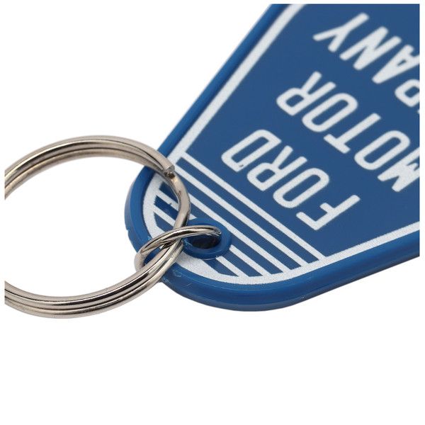Ford Blue Vintage logo Hotel Style Keychain
