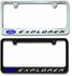 Ford Explorer Engraved License Plate Frame