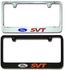 Ford Mustang SVT Engraved License Plate Frame
