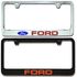 Ford Oval and Lettering Engraved License Plate Frame Custom Colors