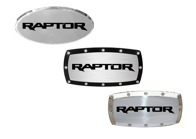 Ford Raptor Billet Engraved Hitch Cover