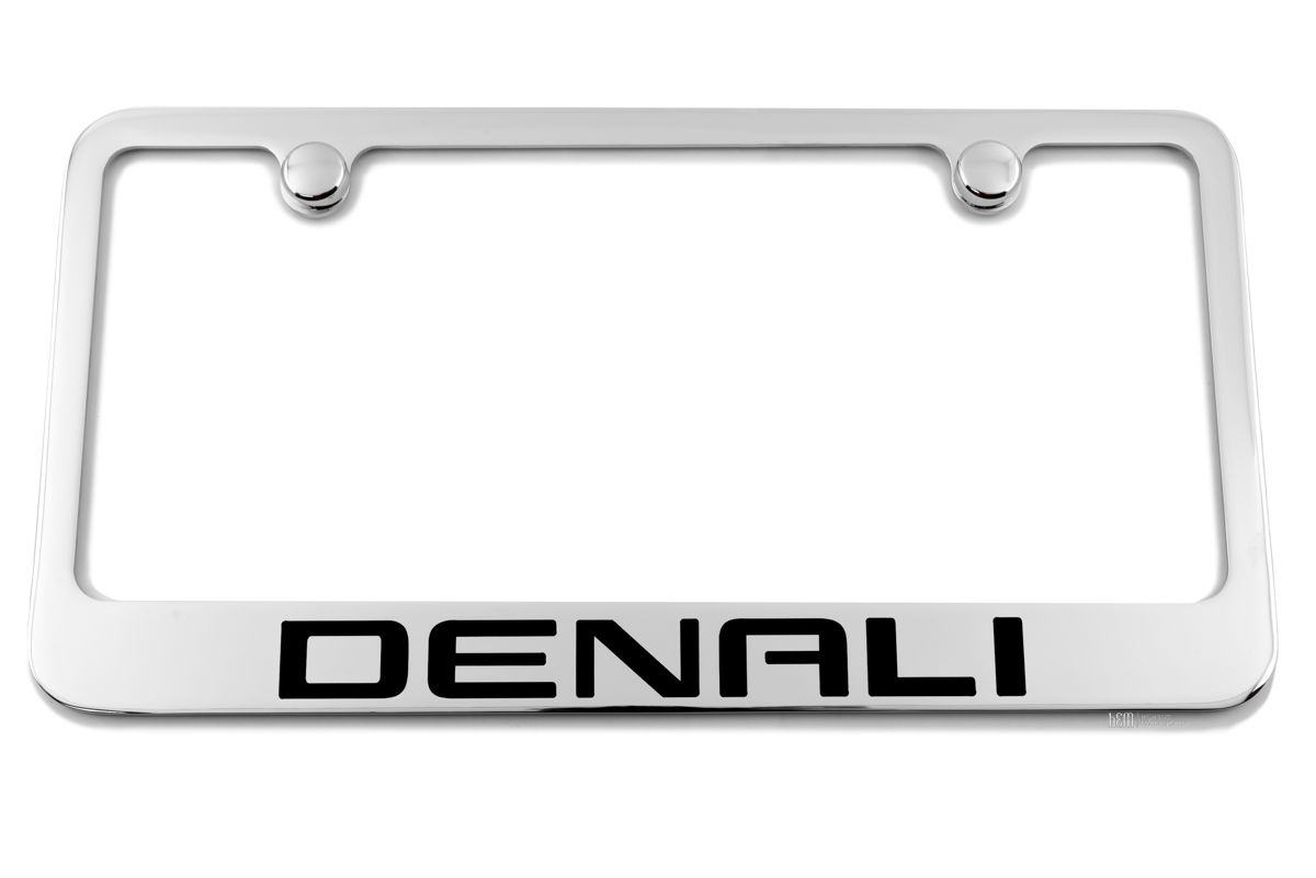 GMC DENALI Engraved License Plate Frame