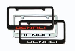 GMC Engraved License Plate Frame