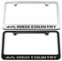 Chevrolet High Country Engraved License Plate your Frame Silverado ...