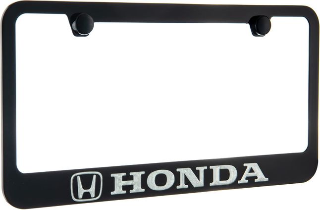 Honda Engraved License Plate Frame