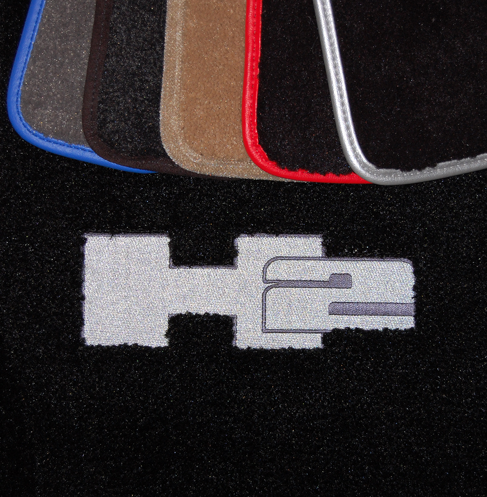 HUMMER H2 Floor Mats Black - Premium Upgrade