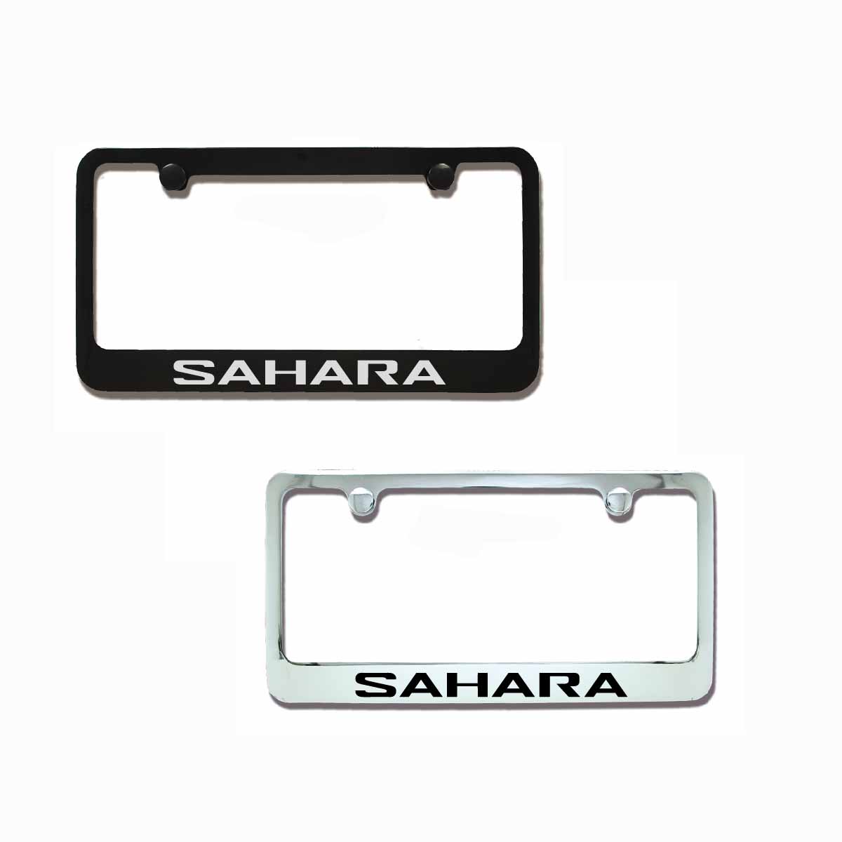 JEEP Sahara Engraved License Plate Frame