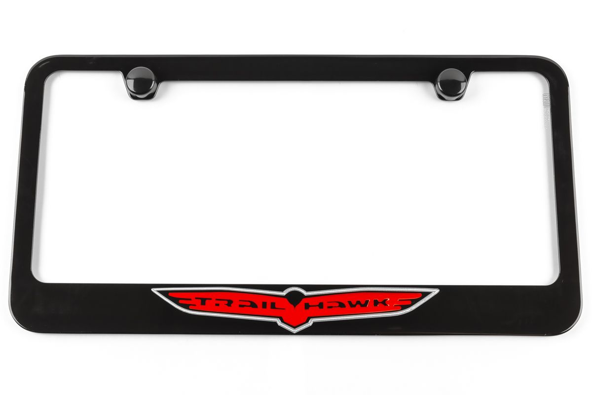 JEEP Trail Hawk Engraved License Plate Frame