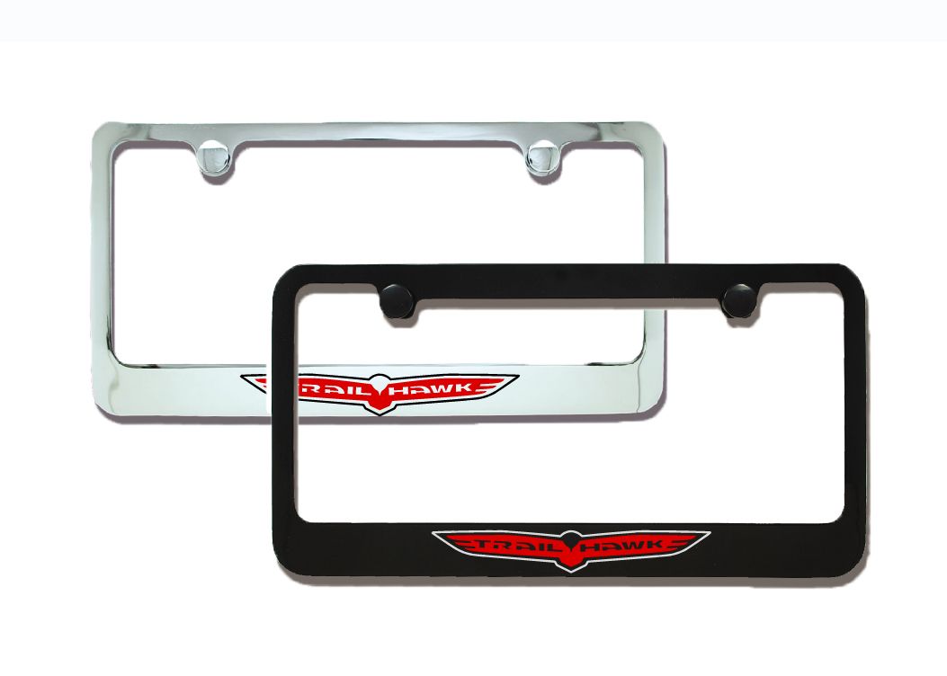 JEEP Trail Hawk Engraved License Plate Frame