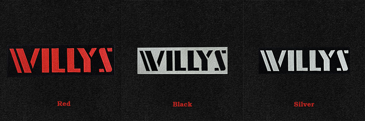 Jeep Wrangler Willys Floor Mats - Premium Upgrade