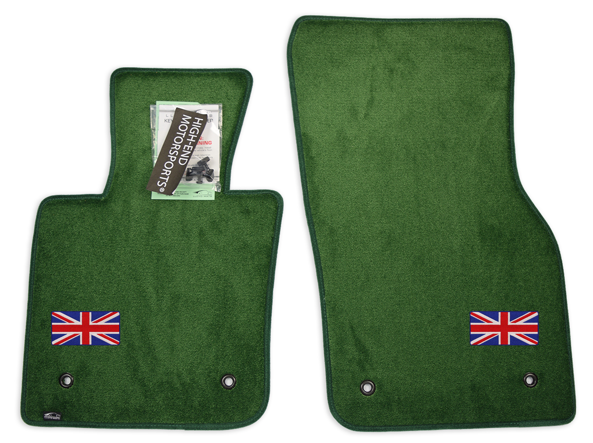 Mini Cooper Custom Floor Mats - British Logo