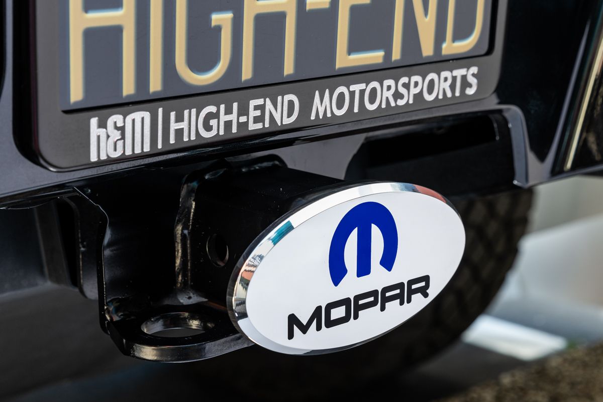 MOPAR Engraved Billet Hitch Receiver Cover