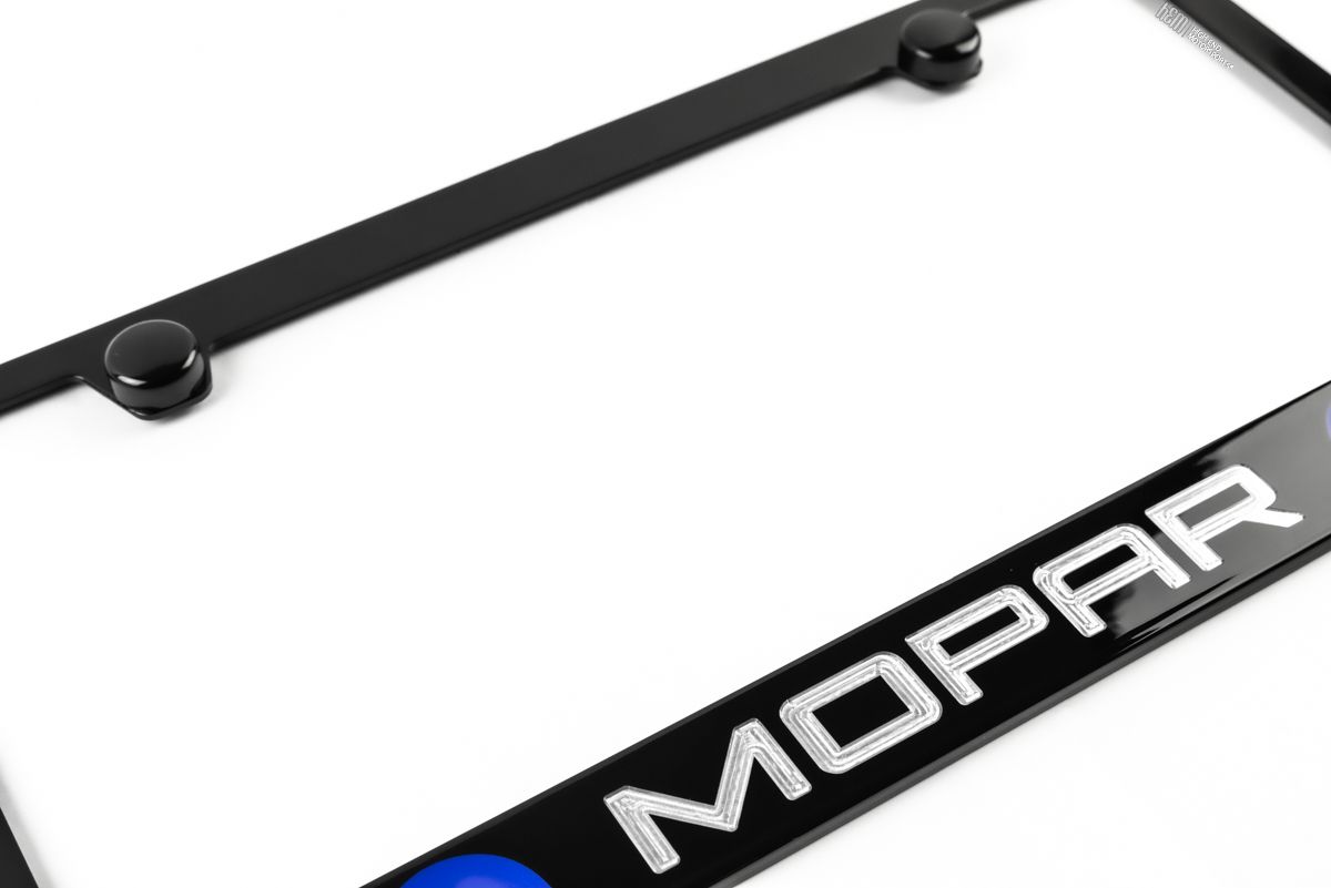 MOPAR Engraved License Plate Frame