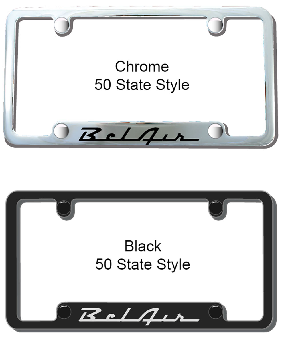 Nissan Frontier Engraved License Plate Frame