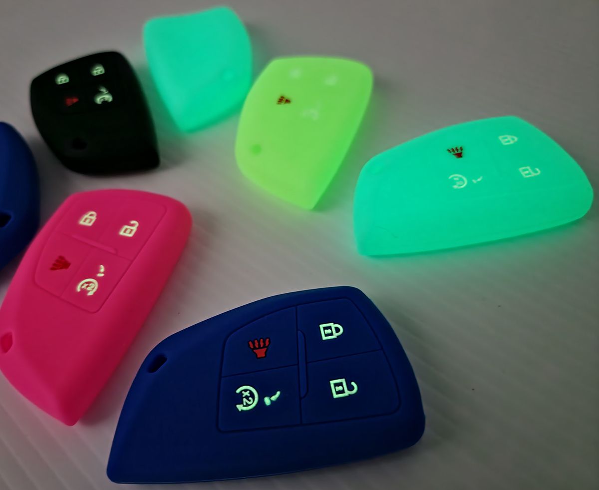 Pair (2), GMC Canyon Silicone Rubber Keyless Remote Cover 2023 - 2026 4 ...