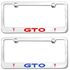 Pontiac GTO Engraved License Plate Frame