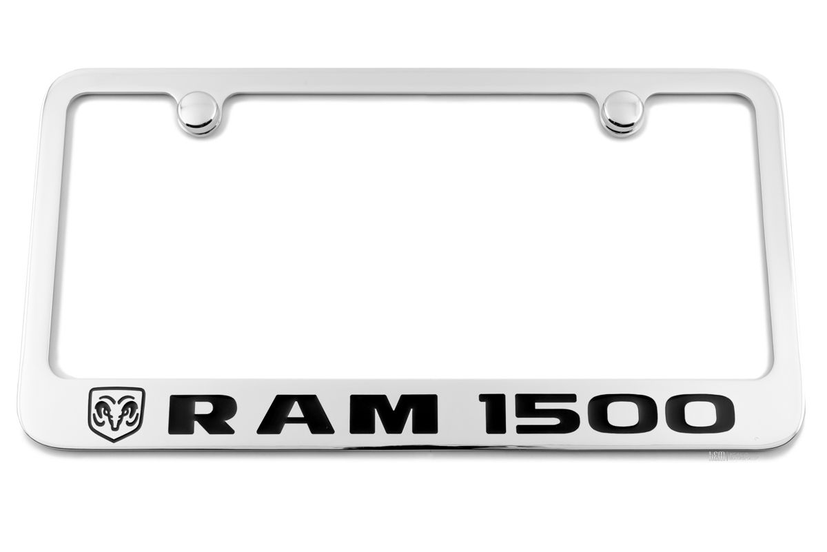 RAM 1500 2500 3500 Enraved License Plate Frame