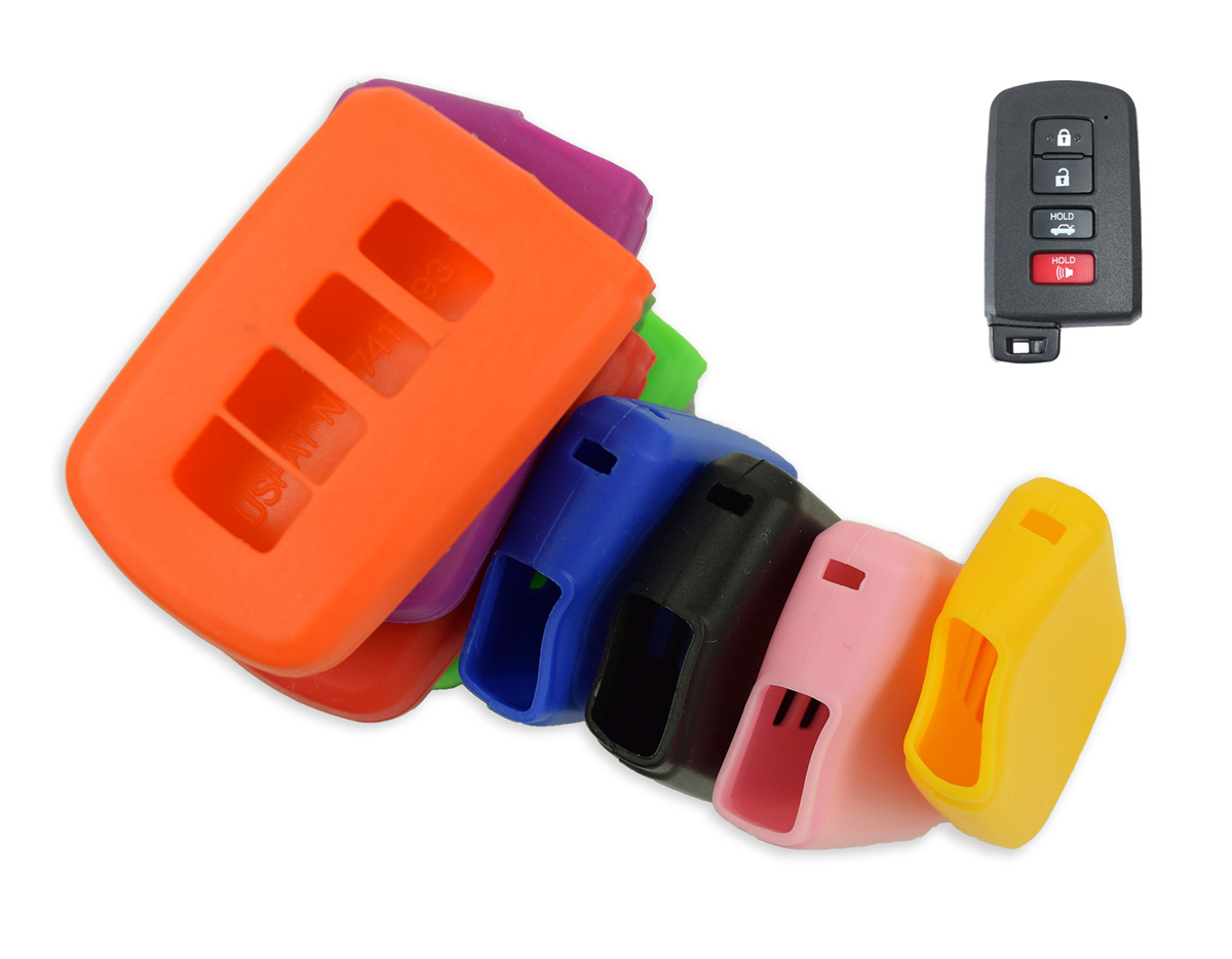 Toyota Rav4 Silcone Rubber Smart Key Remote Cover 2013 - 2018