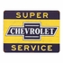 Vintage Super Chevrolet Service Tin Decorative Sign - Toolbox ...