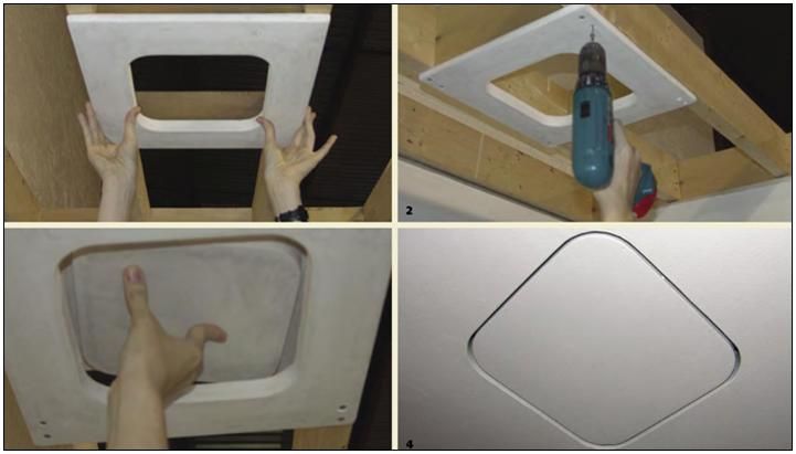 Plastic Ceiling Access Panels For Drywall | Shelly Lighting