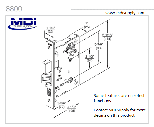 Mortise Lock Parts Diagram