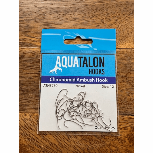 Aquaflies AquaTalon Chironomid Ambush Hooks - Chironomid Style Hooks