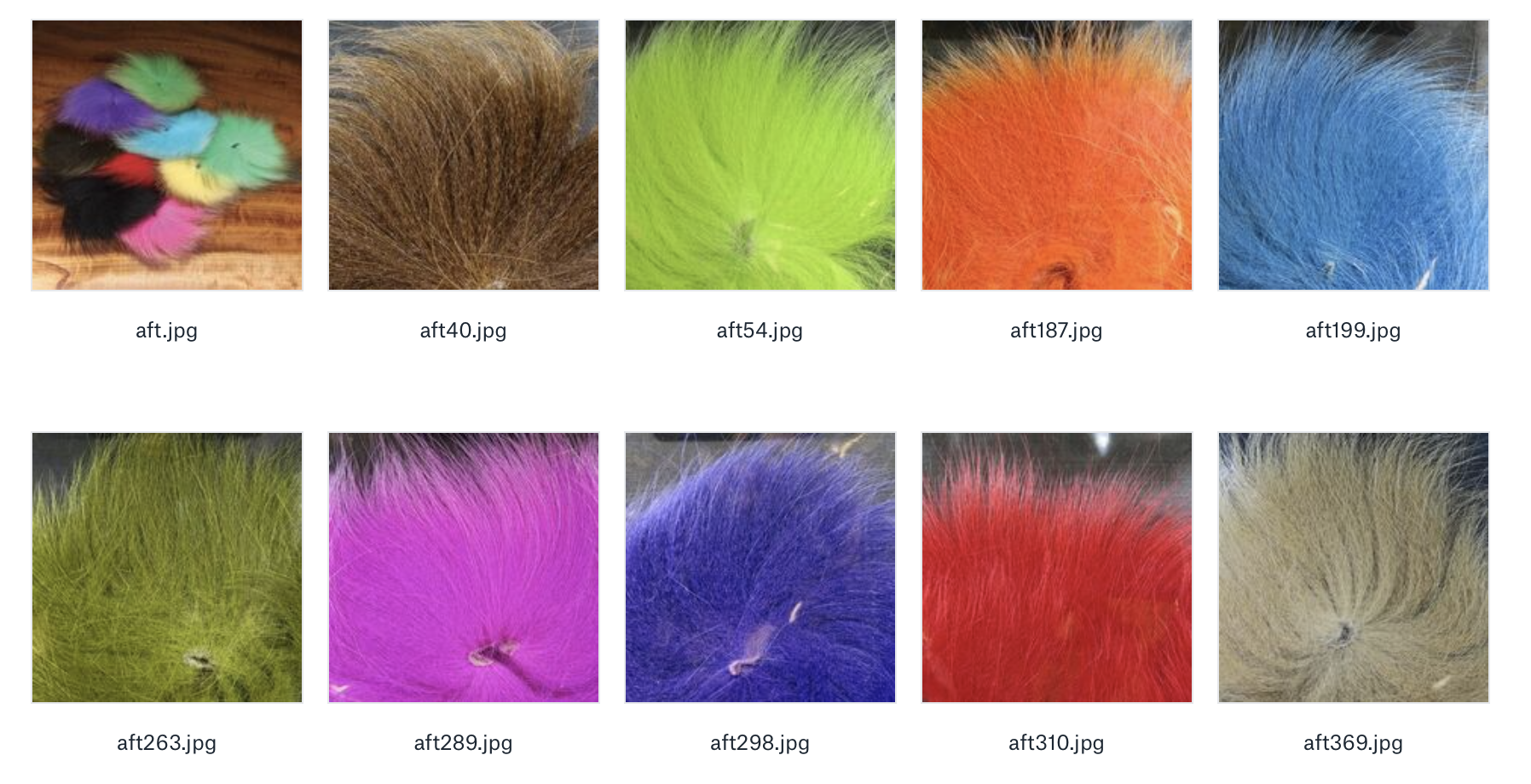 Arctic Fox Tail - Fly Tying Materials - CaddisFlyShop.com