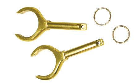 Brass Oar Locks | Accessories for drift boats and pontoon rafts
