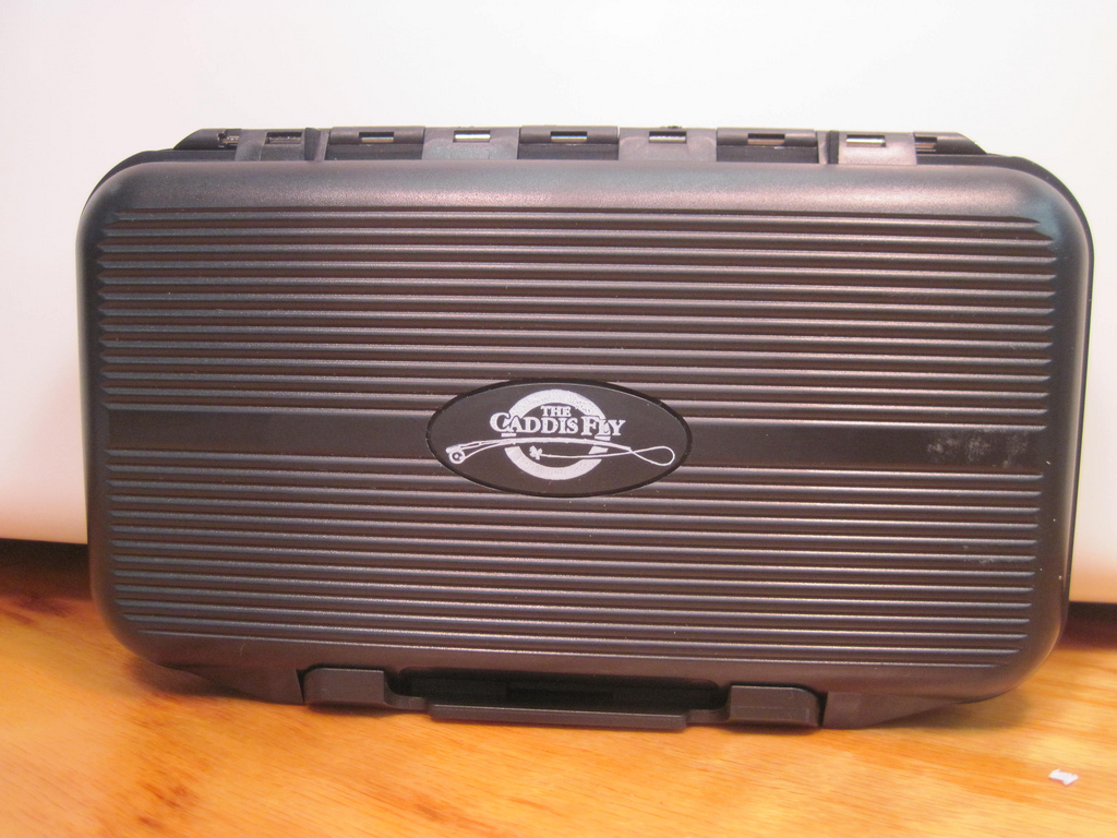 Caddis Fly Logo Large Waterproof Slit Foam Fly Boxes | Waterproof Foam ...